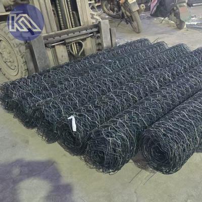 China 2X1X1m Wire Mesh Gabion Wall Cages Galvanized Stone Retaining Wall  In Venezuela for sale