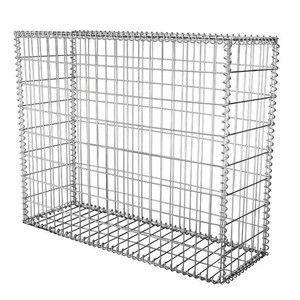 China Steel Wire Welded Basket Stone Cage 50×50mm 75x75mm 100x100mm Mesh Hole for sale