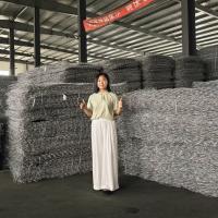 China Water Proof Hot Dipped Galvanized Gabion box wall for River Flood Protection for sale