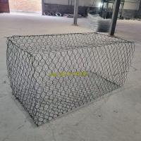 China 2.7mm Wire Thickness Gabion Stone Box 2x1x1m With PVC Coated And Galvanized for sale