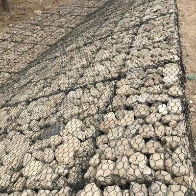China PVC Coated Wires Gabion Mattress For Flexible And Permeable for sale