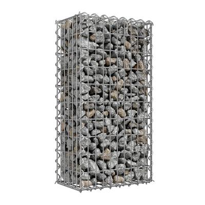 China Welded Gabions Wire Mesh Fencing Stone Cage Retaining Wall for sale