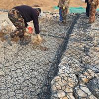 China PVC Coated Gabion Wire Mesh Basket The Perfect Solution For Slope And Foundation Support for sale