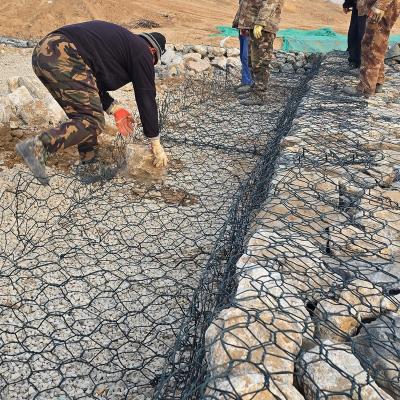 China PVC Coated Gabion Wire Mesh Basket The Perfect Solution For Slope And Foundation Support for sale