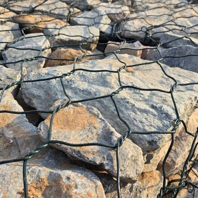 China OEM Heavy Duty Gabion Wall Wire Mesh Corrosion Resistance Protecting Slope for sale