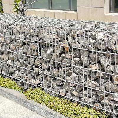 China KN Welded Gabion Box 2x1x0.5m Stone Cage Garden Gabion Baskets for sale