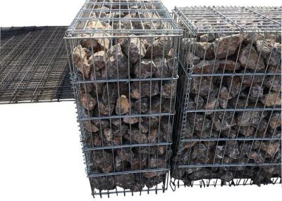 China Customizable Size Welded Stone Gabion Cage Planter 2x1x1m For Bank Protection for sale