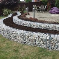 China Heavy Duty Galvanized Gabion Planters 50x50mm Mesh For Garden Landscape for sale