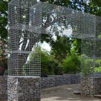 China Contemporary Landscape Welded Mesh Gabion Metal Planter Box Steel Mesh for sale