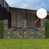 China Hot Sale Galvanized Square Hole Welded Gabion Basket 2x1x1m for Retaining Walls for sale