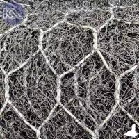 China Combination Geotextile Gabion Rock Fall Netting For Erosion Control Slope Protection for sale