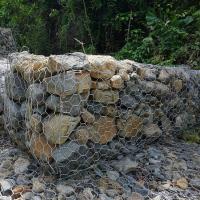 China Hexagonal Gabion Wall River Bank Reinforcement Anti Corrosion Steel Mesh CE ISO for sale
