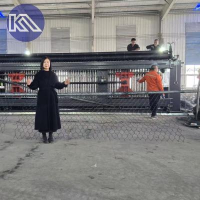 China Heavy Zinc Aluminum Coating Gabion Baskets 4mx1mx1m Rock Filled For Highway Slope Reinforcement for sale