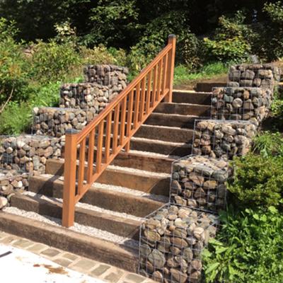 China Erosion Protection Welded Gabion Retaining Walls 200x100x50 Gabion Basket Stone Cage for sale