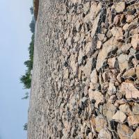 China Galvanized Gabion Mesh Stone Wall For Civil Engineering And Architecture Projects for sale