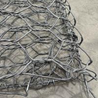 China 2.7mm HDP Galvanized Gabion Wall Double Twist Gabion Stone Wall Cage for sale