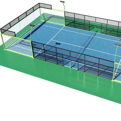 China Full Set  Football Fields Football Padel Court for sale