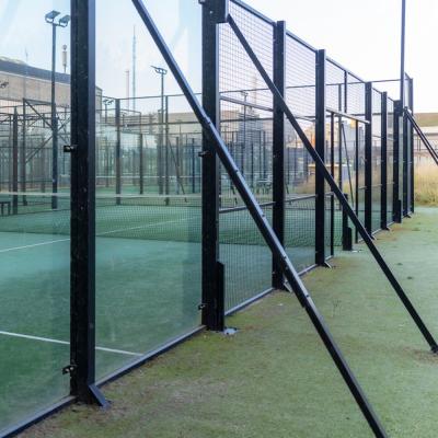 China Outdoor Standard Padel Tennis Court Complete Court Field Canchas De Padel Frame Classic Padel Court Indoor for sale