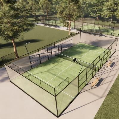 China High Density Outdoor Sports Custom Color Grass Mat Golf Artificial Turf Padel Tennis Court for sale