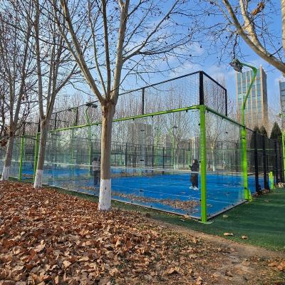 China Colorful Anti Slip Artificial Turf 12mm Thick For Tennis Padel Court Training Playground Safe Durable Surface for sale