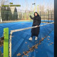 China Long Lasting Durability Outdoor 6m  X 20m Single Padel Tennis Court For Professional Competition for sale