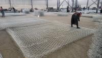 China Galvanized Hexagonal Woven Gabion Basket Wall Retaining Mesh For Construction Sites-Durable Gabion Box Wall Basket for sale