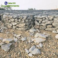 China High-tensile Double-twisted 4*1*1m Corrosion-resistant Wire Mesh Gabion Cage For Sale In Africa for sale