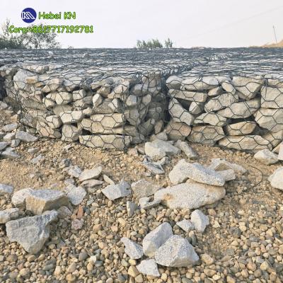 China High-tensile Double-twisted 4*1*1m Corrosion-resistant Wire Mesh Gabion Cage For Sale In Africa for sale