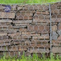 China Q 195 Steel Wire Gabion Basket with 60×80mm Mesh Hole for River Bank Protection for sale