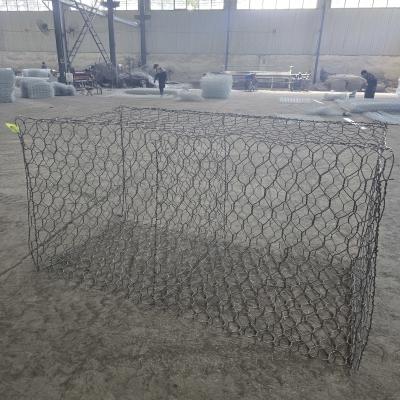 China Erosion Control Galvanized Woven Gabion Box /PVC Gabion Box Retaining Walls for Slope Stabilization for sale