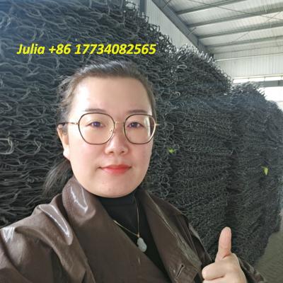 China PVC Coated Gabion Wall Baskets with Galfan Wire and Hexagonal Mesh Designed for Long Term Slope Stabilization and Soil Protection for sale