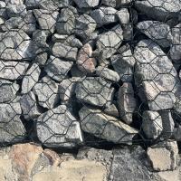 China Q 195 Steel Wire Gabion Basket with 60×80mm Mesh Hole for River Bank Protection for sale
