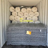 China Selvage Wire 3.4mm Gabion Box Easy Installation Free Sample Durable Wire Mesh Cage for Erosion Control Retaining Wall Construction for sale