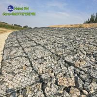 China Heavy-Duty Gabion Box with 80*100mm Mesh Hole for Retaining Wall & Civil Engineering Projects for sale