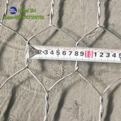 China Galvanized Wire Gabion Box Mesh 2*1*1m for Flood Control & Engineering Projects for sale
