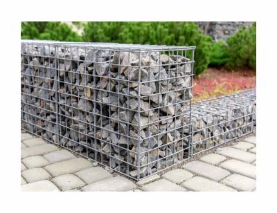 China 2*1*1m Welded Gabion Stone Cage Factory Price For Riverbank Protection for sale