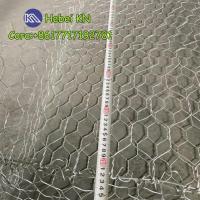 China Hexagonal Gabion Wall, Galvanized Gabion Stone Cage, 2x1x1m, Wire 2.7mm, Mesh 80x100mm, Garden Landscape & Slope Stabilization for sale