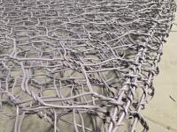 China Wholesale Price Slope Protection 2x1x1m PVC Crimped Woven Hexagonal Gabion 80x100mm Durable Galfan Galvanized Gabion Box Basket for sale