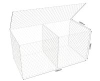 China High Quality Silver Gabion Box Retaining Wall Bridge Gabion Metal Wire Mesh Hexagon Holes Bending/Cutting/Welding Longer Life for sale