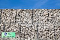 China Woven And Welded Anti Rust Hot Dipped Galvanized Wire Stainless Steel Hexagonal Square Gabion Box Stone Basket Cage for sale