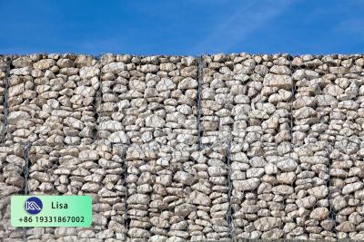 China Woven And Welded Anti Rust Hot Dipped Galvanized Wire Stainless Steel Hexagonal Square Gabion Box Stone Basket Cage for sale