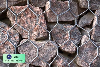 China 2x1x1m Customized Size Gabion Stone Basket for River Bank Protection Gabion Fence for sale