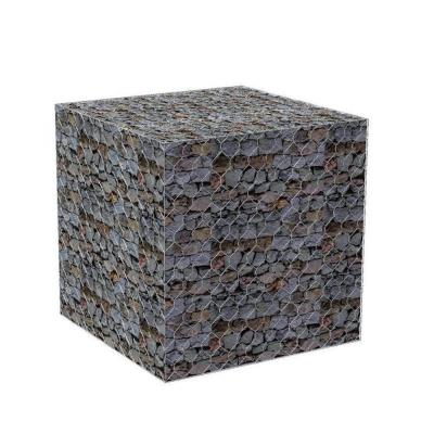 China PVC Coated Gabion Basket Stone Cage for Slope Protection & Landscape Retaining Wall for sale