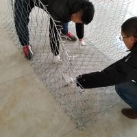 China Hot Dipped Galvanized Hexagonal Gabion Basket for River Erosion Control for sale
