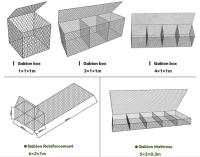China Hexagonal Hole Shape Gabion Mesh Cage Zinc Coating 240 300 Gm2 Aperture 60x80mm Heavy Duty Mesh for Erosion Control and Construction Projects for sale