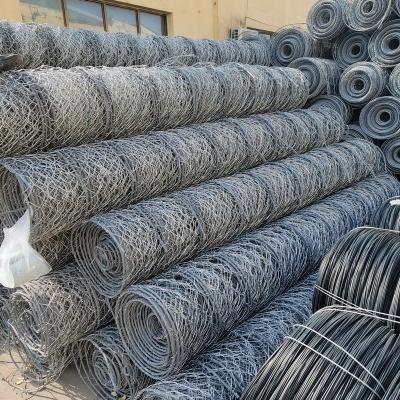 China Durable Three Twist Gabion Mesh Retaining Wall Hot Dipped Galvanized Frame Finishing Designed for Installation and Soil Retention for sale