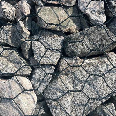 China PVC Coated Gabion Retaining Wall for Riverbank & Road Slope Protection for sale