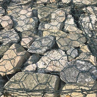 China PVC Coated Gabion Mesh Cage 2x1x1m | Hexagonal Wire Basket Manufacturer for sale