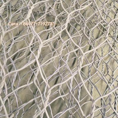 China Hot Dipped Galvanized 2×1×1m Gabion Box 80×100mm Double Twist Galvanized Hexagonal Wire Mesh Cage for sale