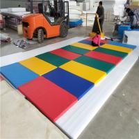 China Customized Logo Availabled Gymnastic Exercise PVC Folding Mat for Fitness Interlock for sale